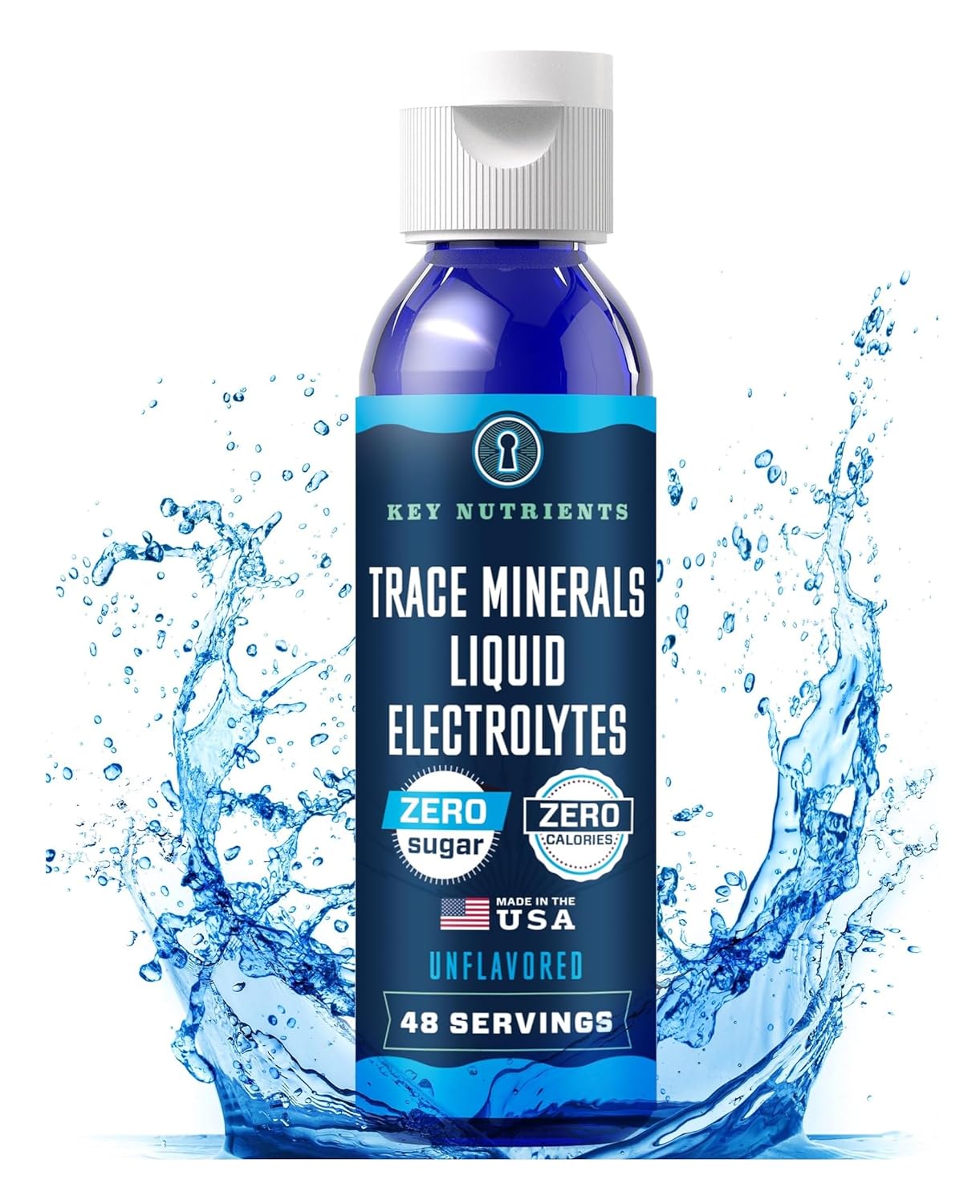 Liquid Electrolyte Drops | Unflavored | KeyNutrients – Key Nutrients