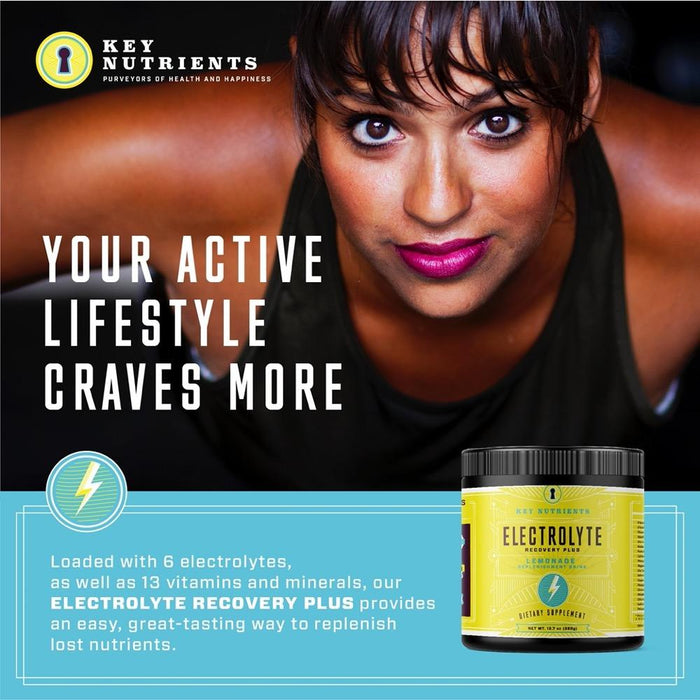 Electrolyte Recovery Plus Powder (Sugar-Free)| KeyNutrients