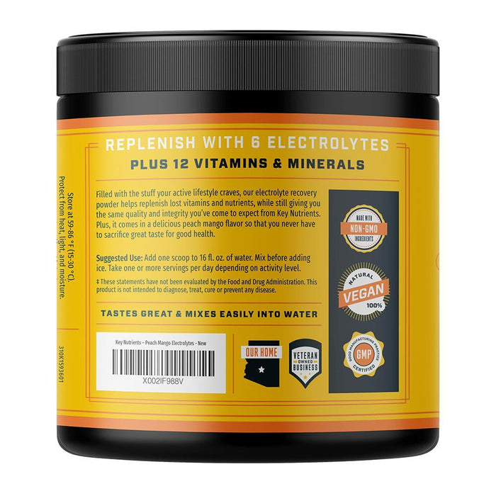 Electrolyte Recovery Plus Powder (Sugar-Free)| KeyNutrients
