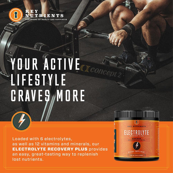 Electrolyte Recovery Plus Powder (Sugar-Free)| KeyNutrients – Key Nutrients