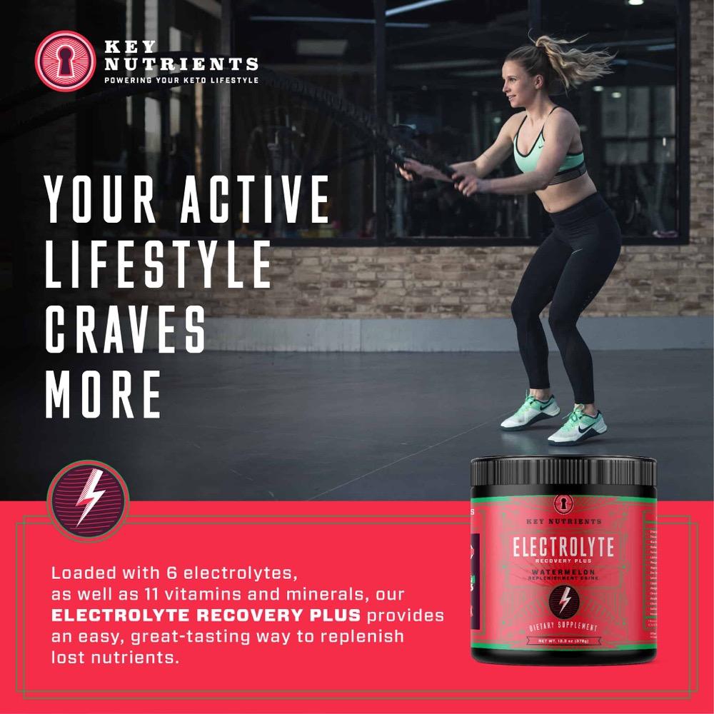 Electrolyte Recovery Plus Powder (Sugar-Free)| KeyNutrients – Key Nutrients