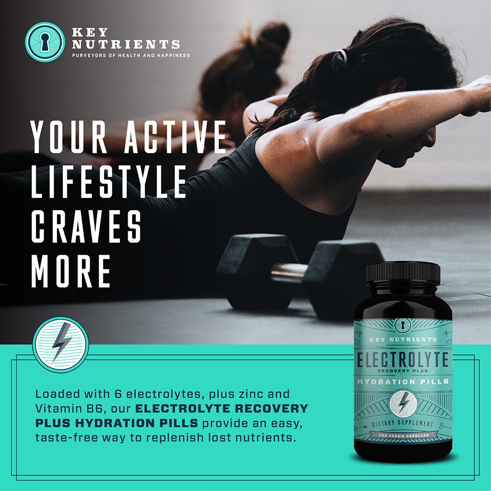 Electrolyte Hydration Pills - Capsule Form | KeyNutrients – Key Nutrients