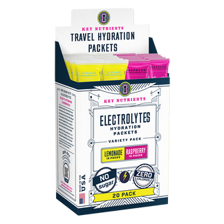 Electrolyte Powder Packets for travel & on-the-go | KeyNutrients – Key ...